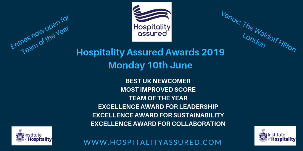 Hospitality Assured Annual Awards – Categories for 2019 - Hospitality ...